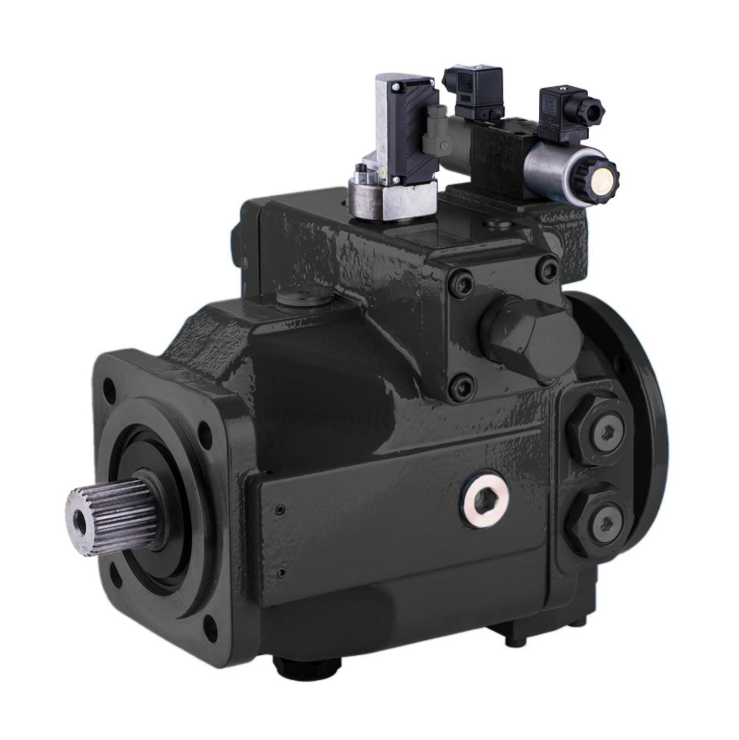 Kompakte Maschinenindustrie A4VSG Kolbenpumpe Gusseisen Hydraulische ...